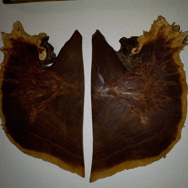 Live Edge Claro Walnut Slab/serving Tray/guitar Body/billet/bar Table ...