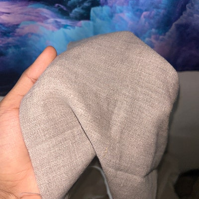 EXTRA WIDE Linen Fabric by the Yard From Europe / UNDYED Linen Fabric ...