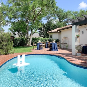 1 Thick Floating Foam Pool Letters and Numbers Customizable Large Foam ...