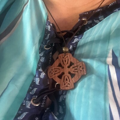 5000 Year Old Irish Bog Oak Celtic Knot Pendant, Celtic Love Knot ...