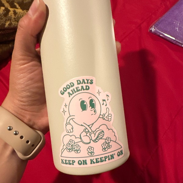 Melting Smiley Face Sticker, Cute Stickers, Drippy Yellow Happy Face ...