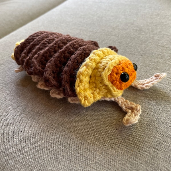 PDF Download - Realistic Isopod Crochet Pattern - Etsy Canada