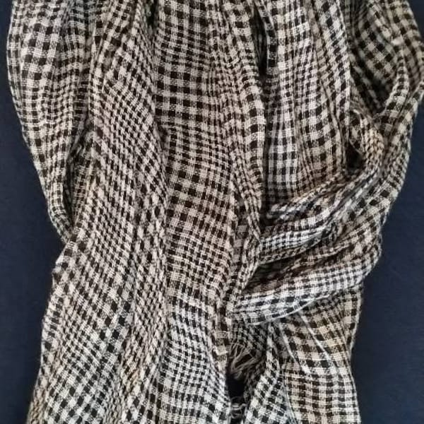 Natural Not Dyed Linen Fabric, QUITE HEAVY Linen, 260 GSM, Softened ...