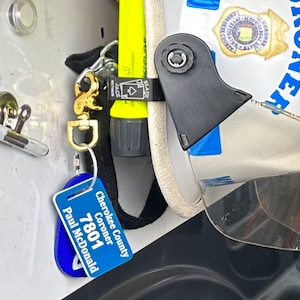 Fire Department Accountability Tags, Custom Laser Engraved Plastic Tag ...