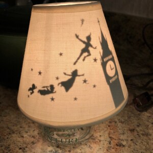 Mini Mason Jar Night Light Peter Pan Influenced - Etsy