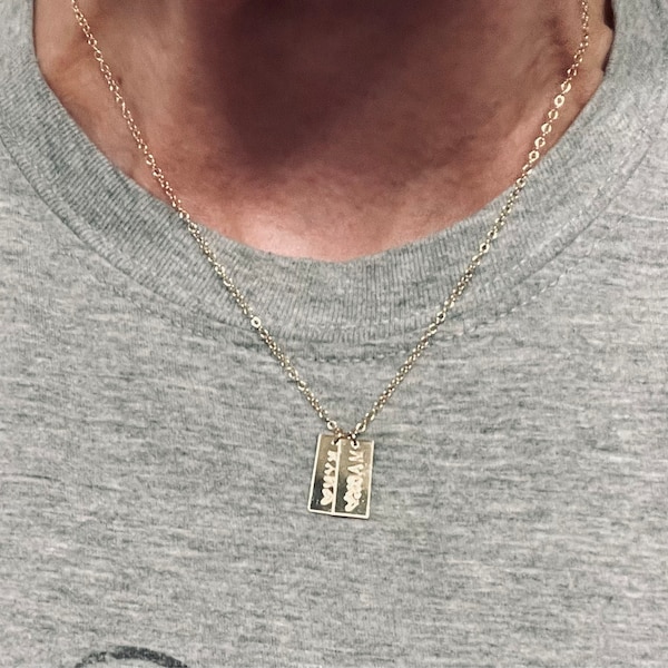 Tiny Infinity Necklace - Hand Forged - Figure Eight - Etsy