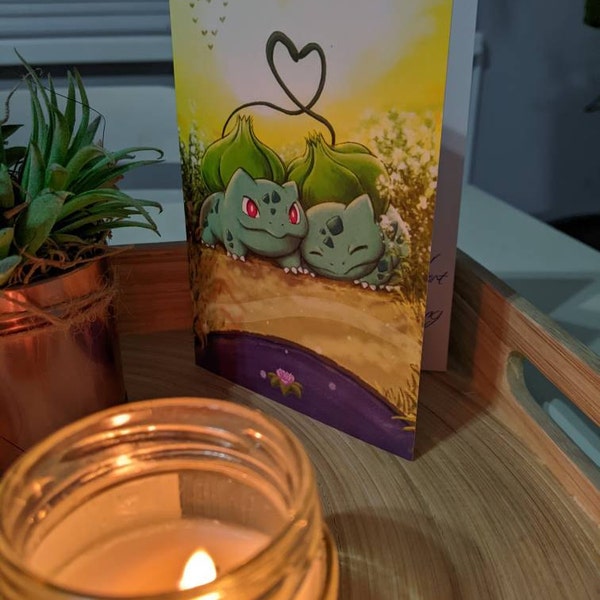 Hand Painted Altered Pokemon Card - Etsy