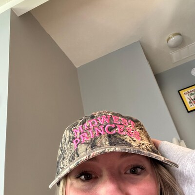 Midwest Princess-mossy Oak Camo-vintage-trucker-dad Hat-unstructured - Etsy