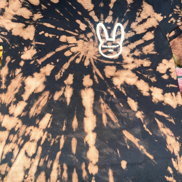 Bad Bunny Reflective Bleached Shirt, Fast Shipping, Un Verano Sin Ti ...
