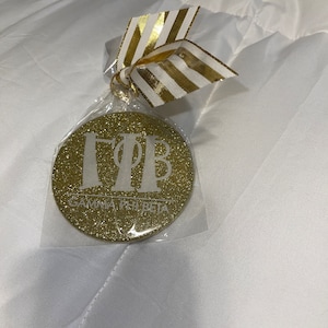 Delta Zeta Gold Metallic Script Frame - Etsy