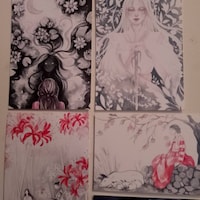 Dracula Art Print | 7 X 10 | Gothic Horror Book Illustration, Vampire ...