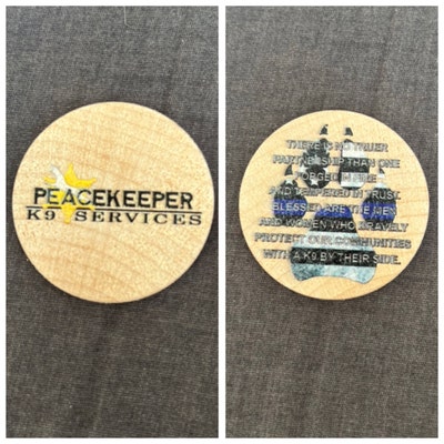 Custom Wooden Nickels Wood Coins Round Tuits Drink Tokens Bar Chips - Etsy