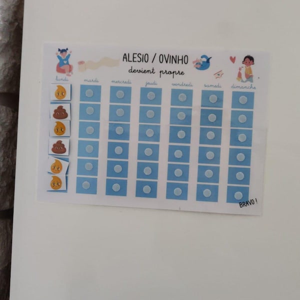Kids Potty Chart | Toilet Train - Training Tab for BAÑO - Vado in Bagno ...