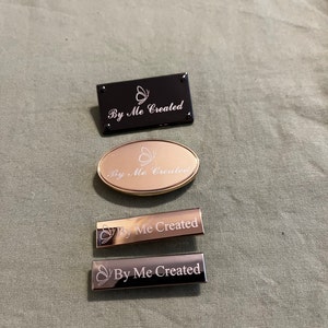Metal Purse Bag Labels,4828mm Personalized Laser Custom Logo/name Purse ...