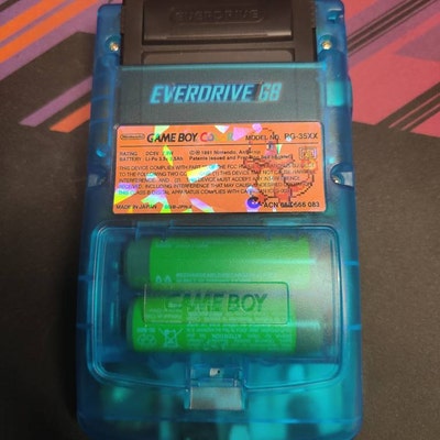 Holographic Pokémon Back Label for Gameboy Color Custom Pokémon ...
