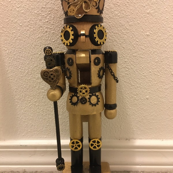 Gold Black Octopus Steampunk Nutcracker Christmas Gift Holiday Home ...