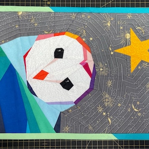 Puffin FPP Quilt Pattern, Foundation Paper Piecing Pattern, Sea Parrot ...