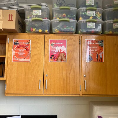 Famous Scientist Classroom Poster Set in Neutral, Science Classroom ...