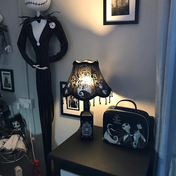 Gothic Inspired Jack Lamp - Etsy