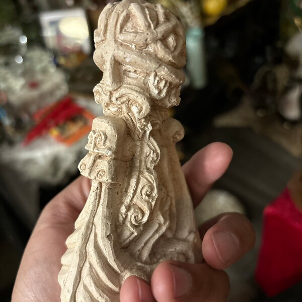 Thor Totem Altar Statue Asatru Figurines - Etsy