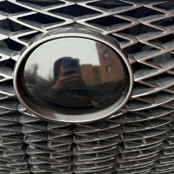 Lexus Emblem Front Vinyl Overlay F-sport | 2014+ IS350, IS250, IS200T ...