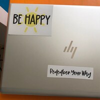 Remember Your Why Sticker, Funny Stickers, Motivation Laptop Decals ...