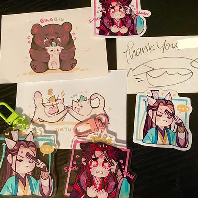 SVSSS Stickers A6 Qijiu Collection - Etsy