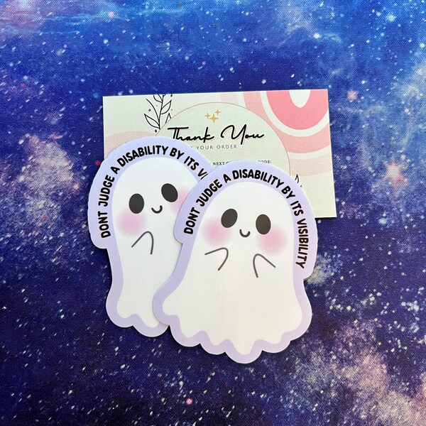 Don't Judge a Disability Sticker, Cool Stickers, Disability Sticker ...