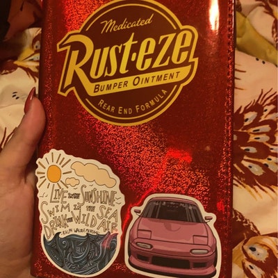 Rust-eze Bumper Ointment Disney Cars Inspired 3 Sticker - Etsy