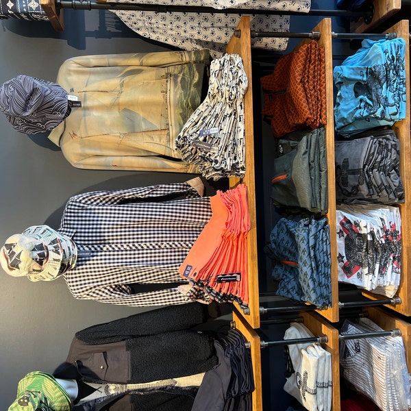 Retail Faceout Display, Metal Faceout, Industrial Home Decor, Coat ...