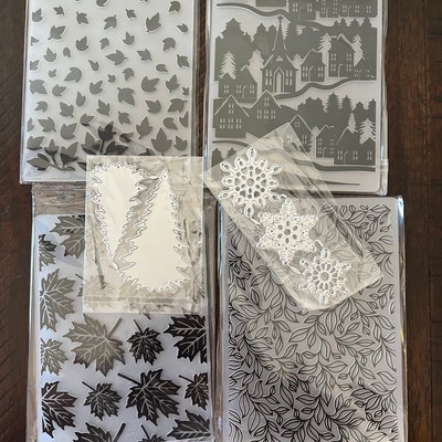 Pine Trees Metal Cutting Dies Christmas Tree Crafting Dies Holiday Die ...