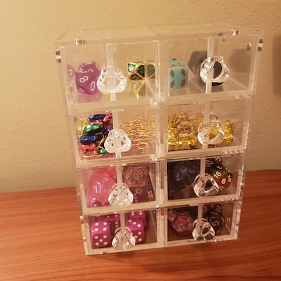 Dice Archive: Display Storage Case for Dice DND Dice Sets Dice ...