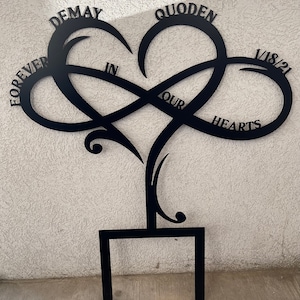 Personalized Memorial Sign Roadside Memorial Metal - Etsy