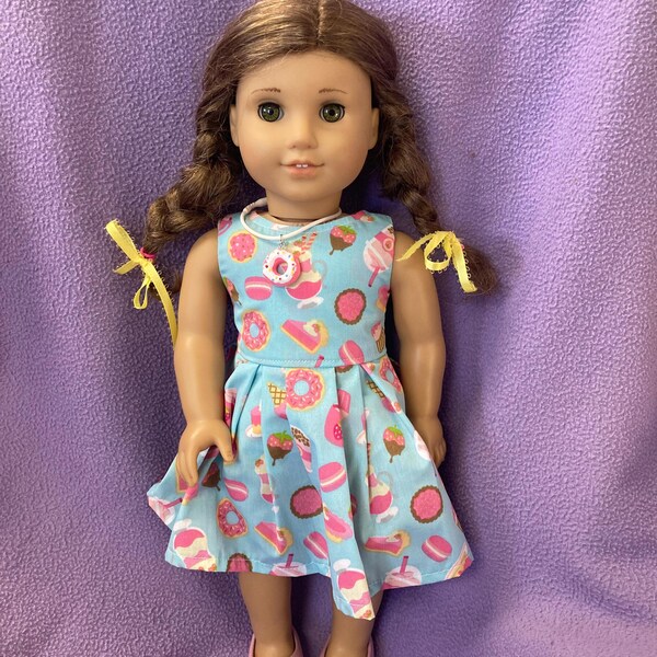 18” Doll Clothes/sparkly Stars Doll Dress/18” Doll Dress/18 Inch Doll ...
