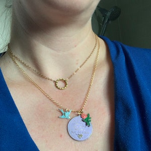 Bohemian Necklace Blue Necklace Boho Jewelry Blue - Etsy Canada