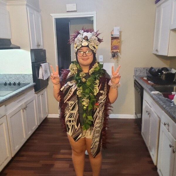 Handmade Metallic Polynesian Graduation Stole - Etsy