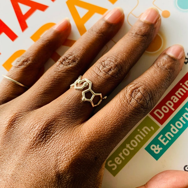 Serotonin Dopamine Ring - Etsy