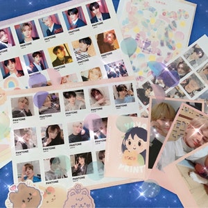 NEW Love Mail Kpop Sticker Packs Vinyl Sticker Pack - Etsy