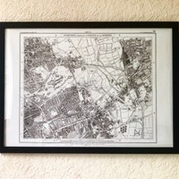 Map of CANALS and Navigable Rivers William Swire 1888 Rare Exceptional ...