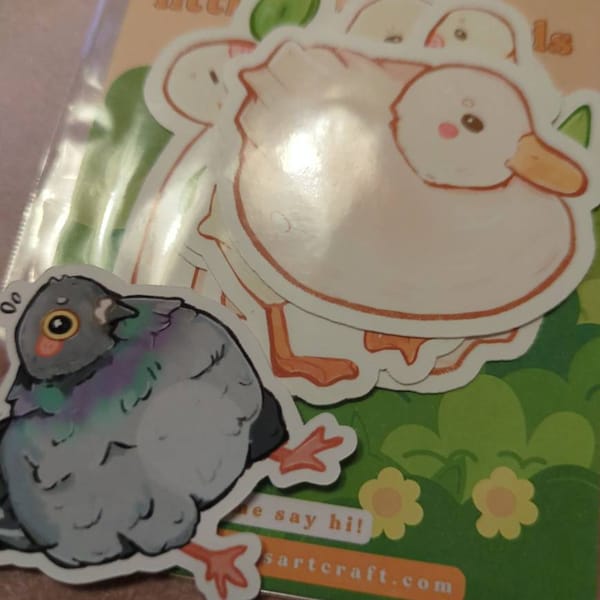 Duck Friends Sticker Pack | Duck Sticker | Matte Stickers | Laptop ...