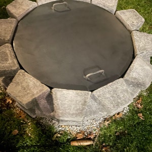 Fire Ring With Lip Smokeless Fire Pit Customized Design - Etsy