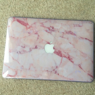 Pastel Pink Marble MacBook Vinyl Skin MacBook Decal Laptop Skin ...