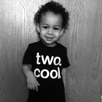 TWO. COOL. Toddler Baby Boy, Girl, two Cool 2 Year Old Birthday Shirt ...