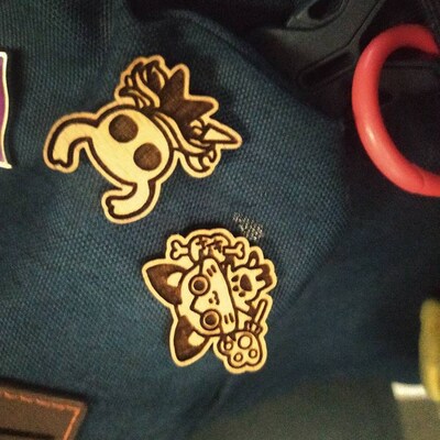 Wizard Cat Wood Pin Halloween Pin Laser Etched Wood Pin Laser Cut ...