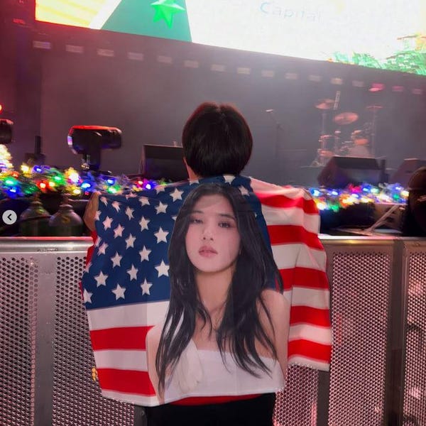 Twice Sana Stunning Visuals American Flag, Sana American Tapestry, Sana ...