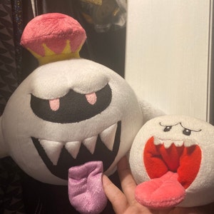Custom Plush King Boo Black - Etsy