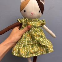 Cat Sewing Pattern PDF - Make More Than One Type of Cloth Cat Doll ...