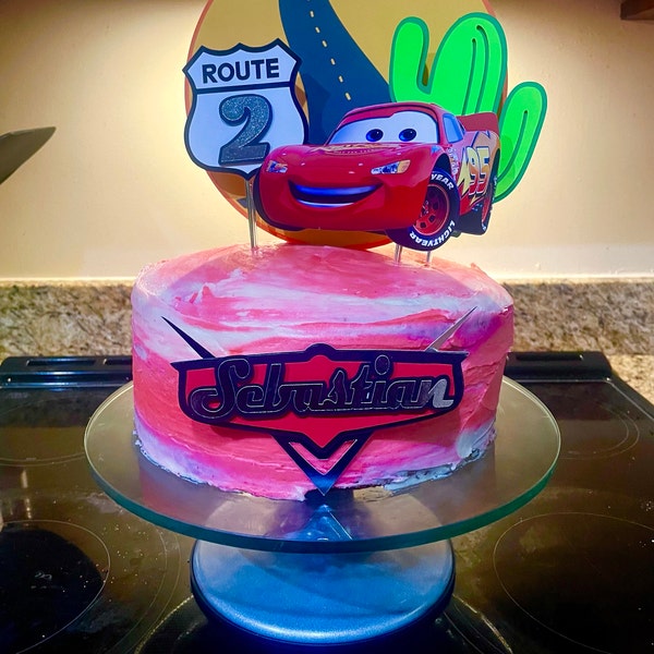 Cars Cake Topper, Cars Birthday Party, Cars Topper, Cars Cake ...