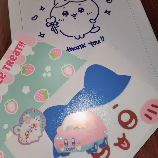 Sticker Sheet - Hachiware - Etsy