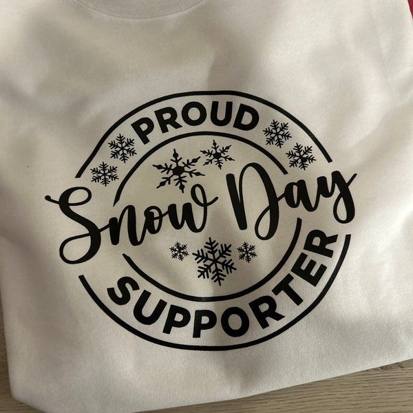 Proud Snow Day Supporter, Svg, Png, Jpg, Eps, School Faculty, Education ...